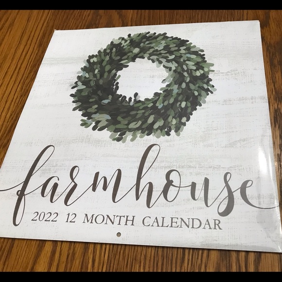 Office | Farmhouse 22212 Month Calendar | Poshmark